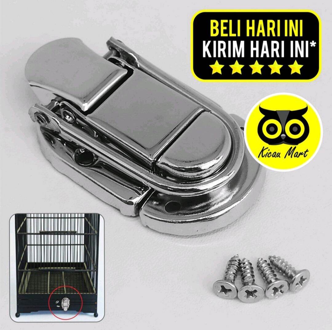 Klem koper sangkar kotak klem stenlis jepit klem slorokan kandang petak ...