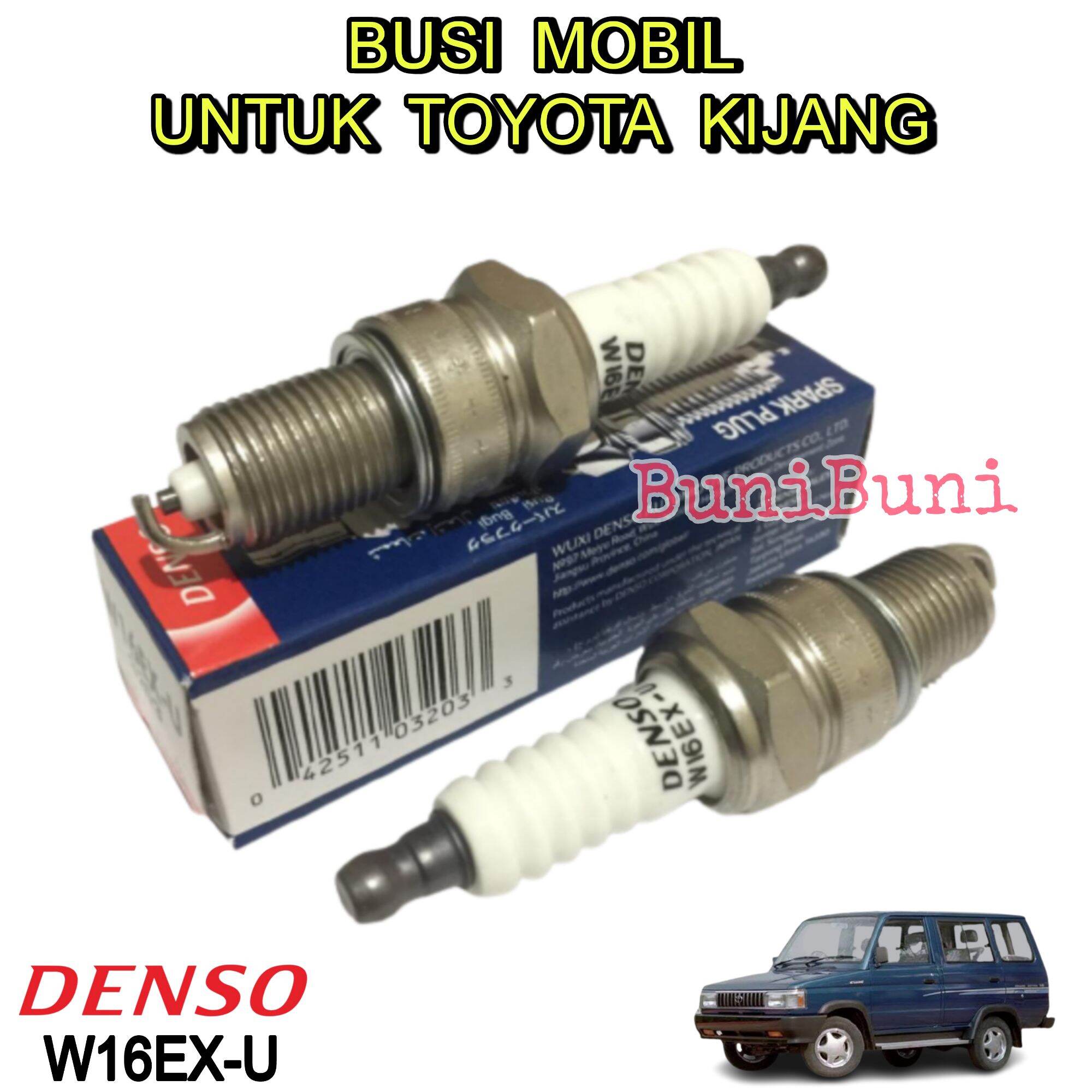 BUSI Mobil TOYOTA KIJANG LAMA / SUPER 5K / GRAND / KAPSUL 7K NON EFI Original DENSO W16EX-U ...
