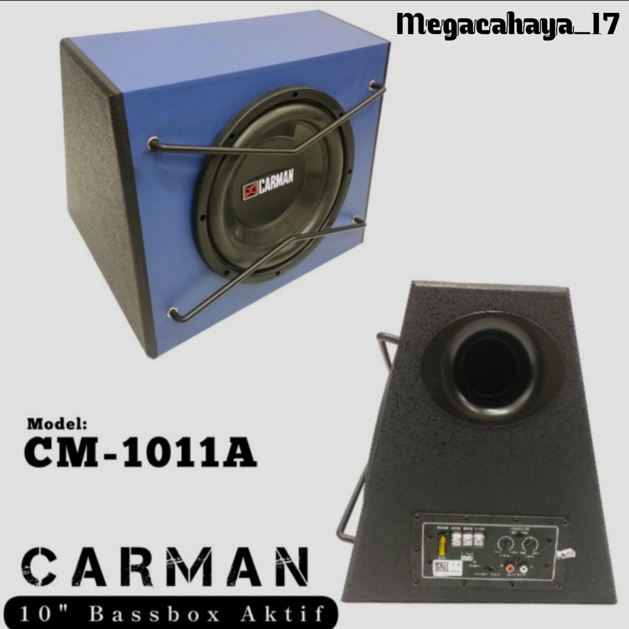 Carman Cm 1011A Subwoofer Aktif 10 Inch // Bassbox Mobil Speaker Aktif | Lazada Indonesia