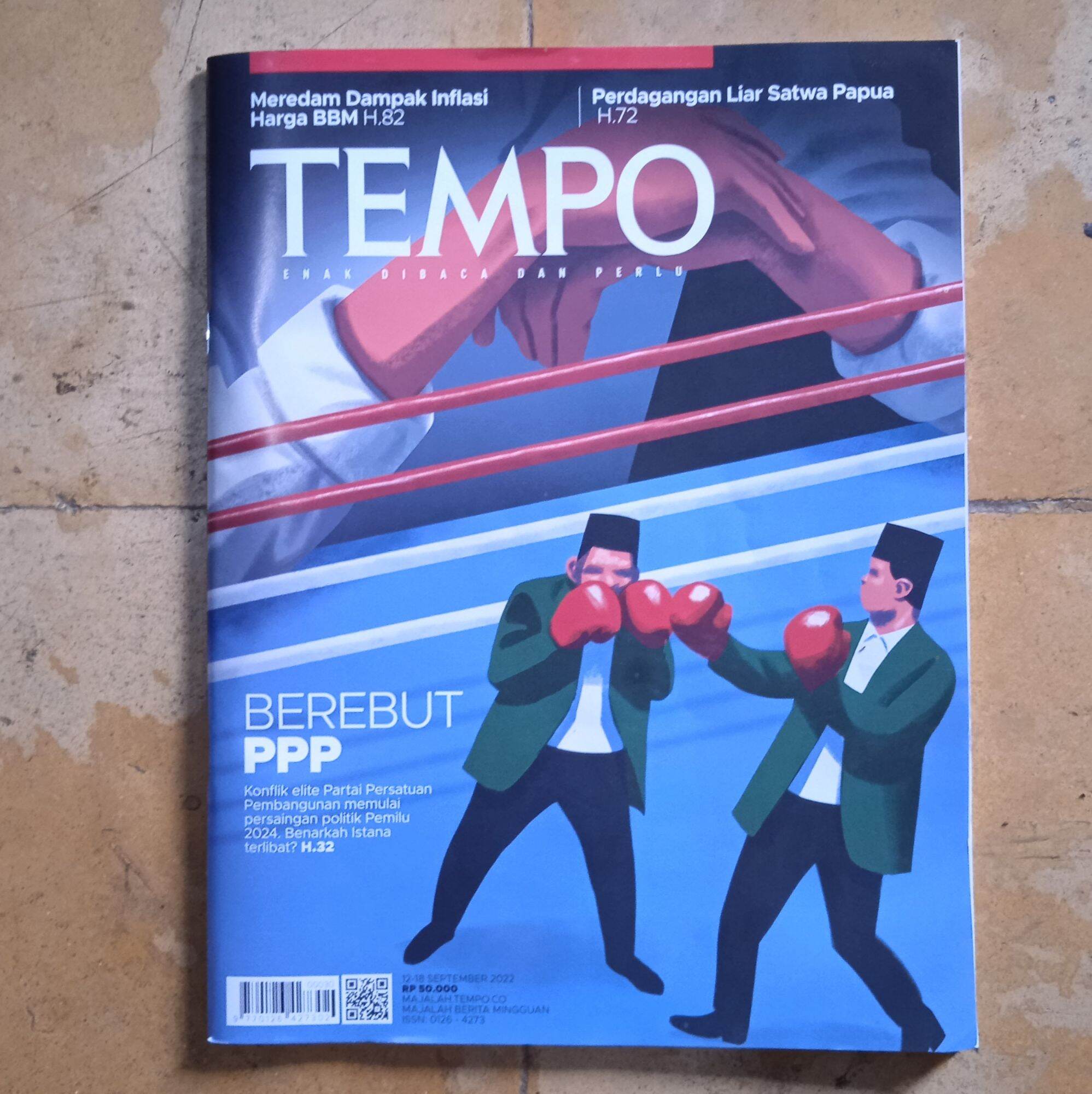 Berebut PPP - Majalah Tempo Edisi 12-18 September 2022 | Lazada Indonesia
