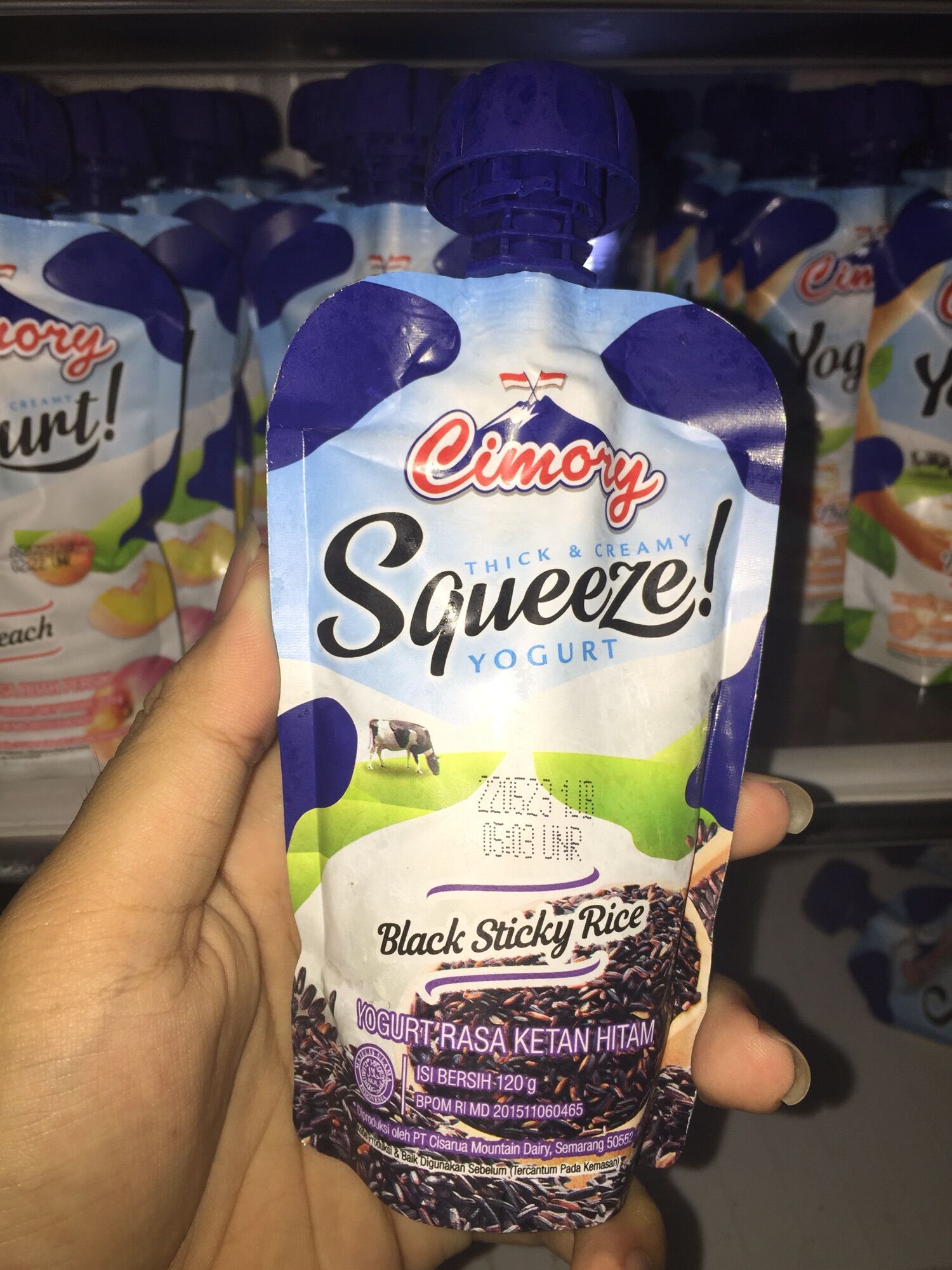 Cimory Yogurt Squeeze Ketan Hitam | Lazada Indonesia
