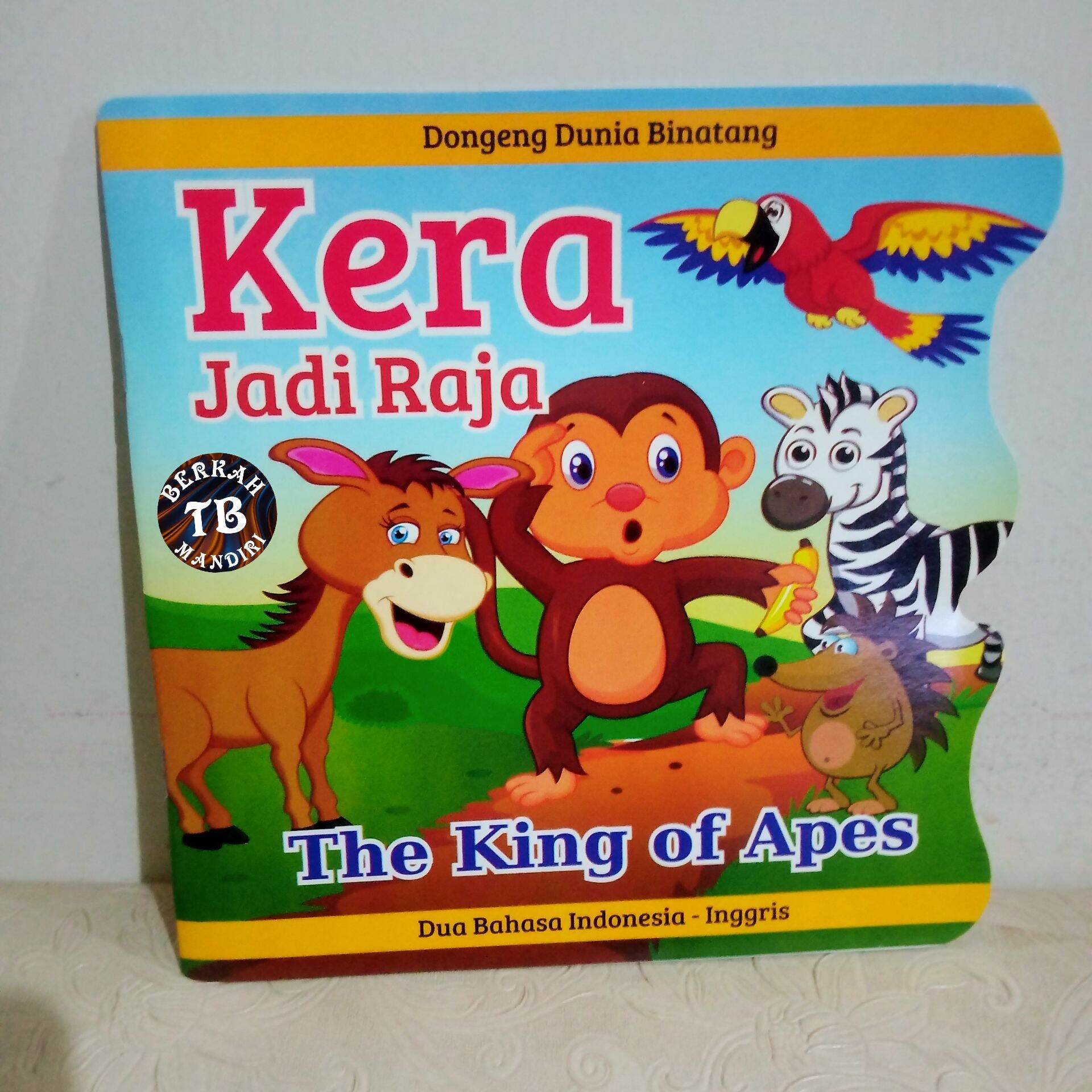 buku dongeng dunia binatang kera jadi raja(15×21cm) | Lazada Indonesia