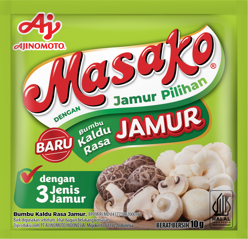 masako kaldu jamur renceng isi 12x10gr dengan 3 jamur pilihan | Lazada ...