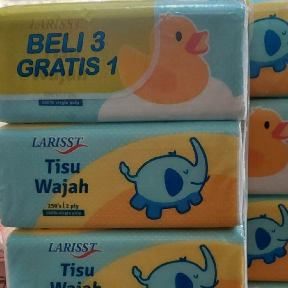 tisu larrist beli 3 gratis 1 | Lazada Indonesia