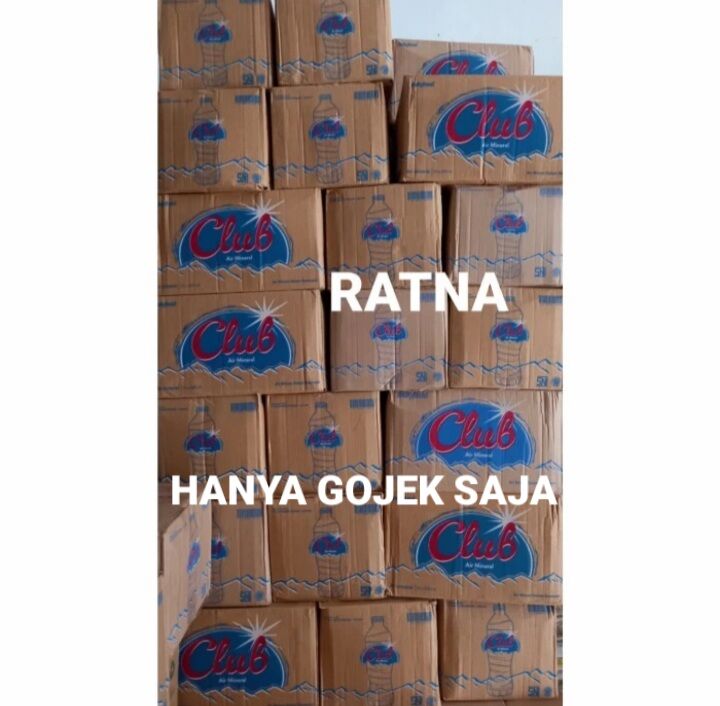 CLUB AIR MINERAL KEMASAN BOTOL 600ml (1 Dus isi 24 botol) GOJEK SAJA ...