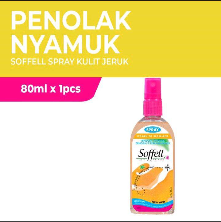 SOFFEL SPRAY KULIT JERUK | SPRAY ANTI NYAMUK | Lazada Indonesia