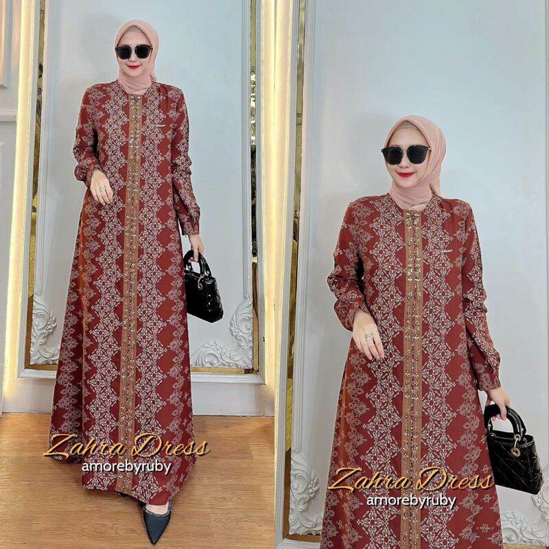 Zahra Dress Amore by Ruby Terbaru 2024 | Lazada Indonesia