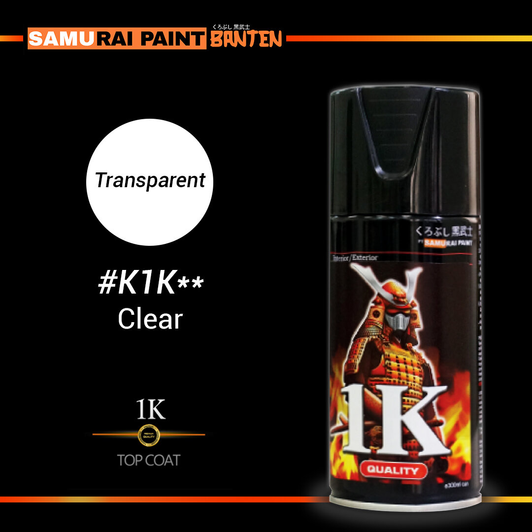 Samurai Paint Clear Series 1K Varian Terlengkap | Lazada Indonesia