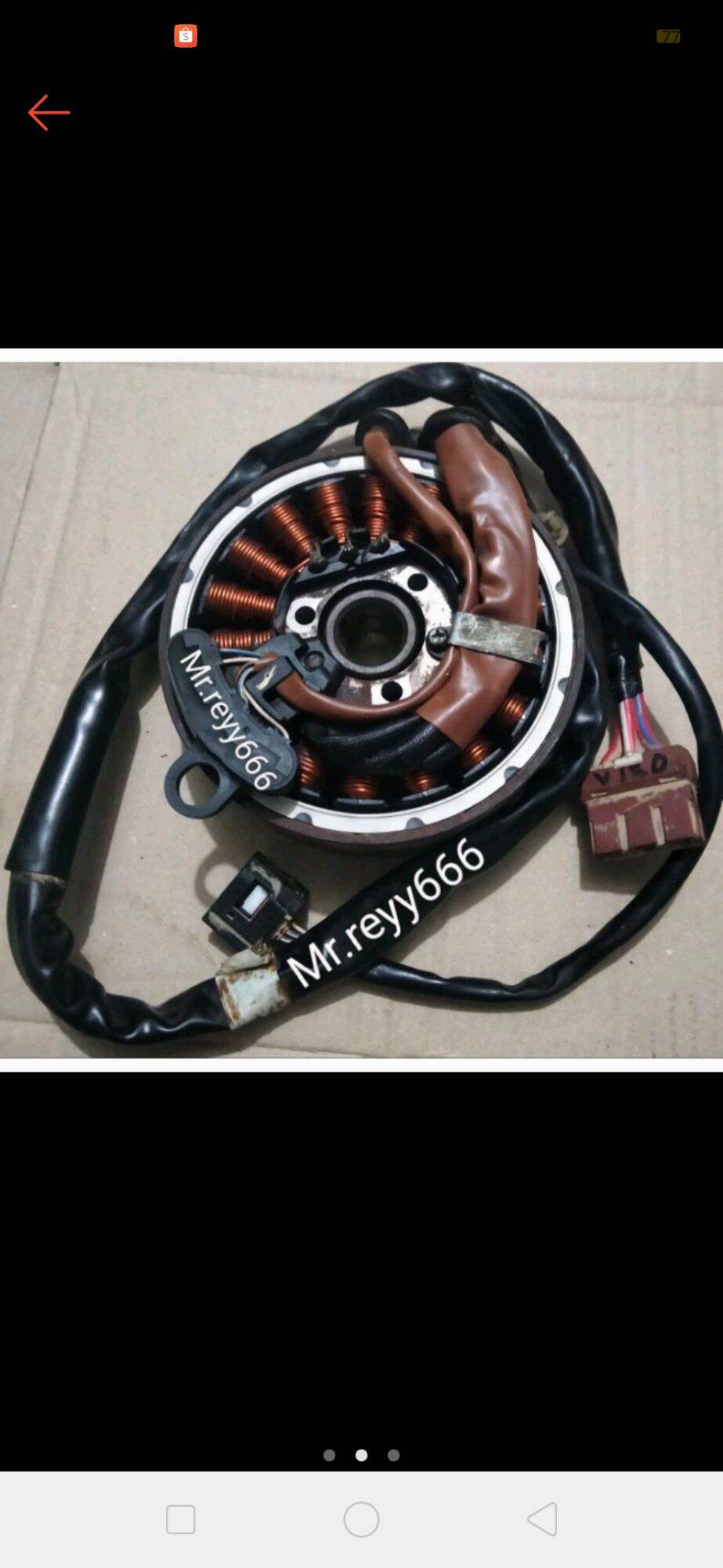 ACG starter spul magnet Honda Vario 150 LED old original copotan ...