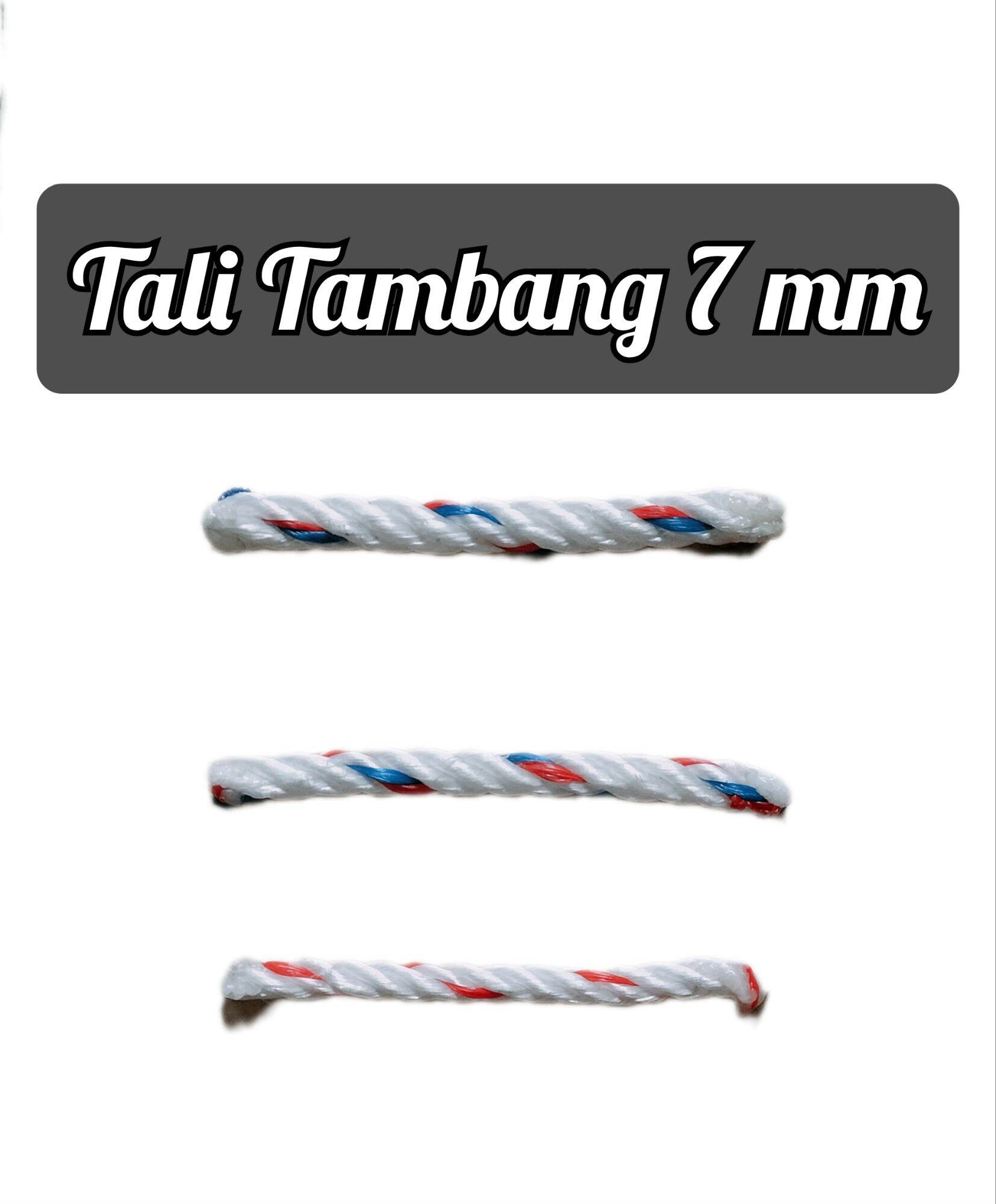 TALI TAMBANG PPD 8 MM ECERAN/ TALI METERAN/TALI SERBAGUNA | Lazada ...
