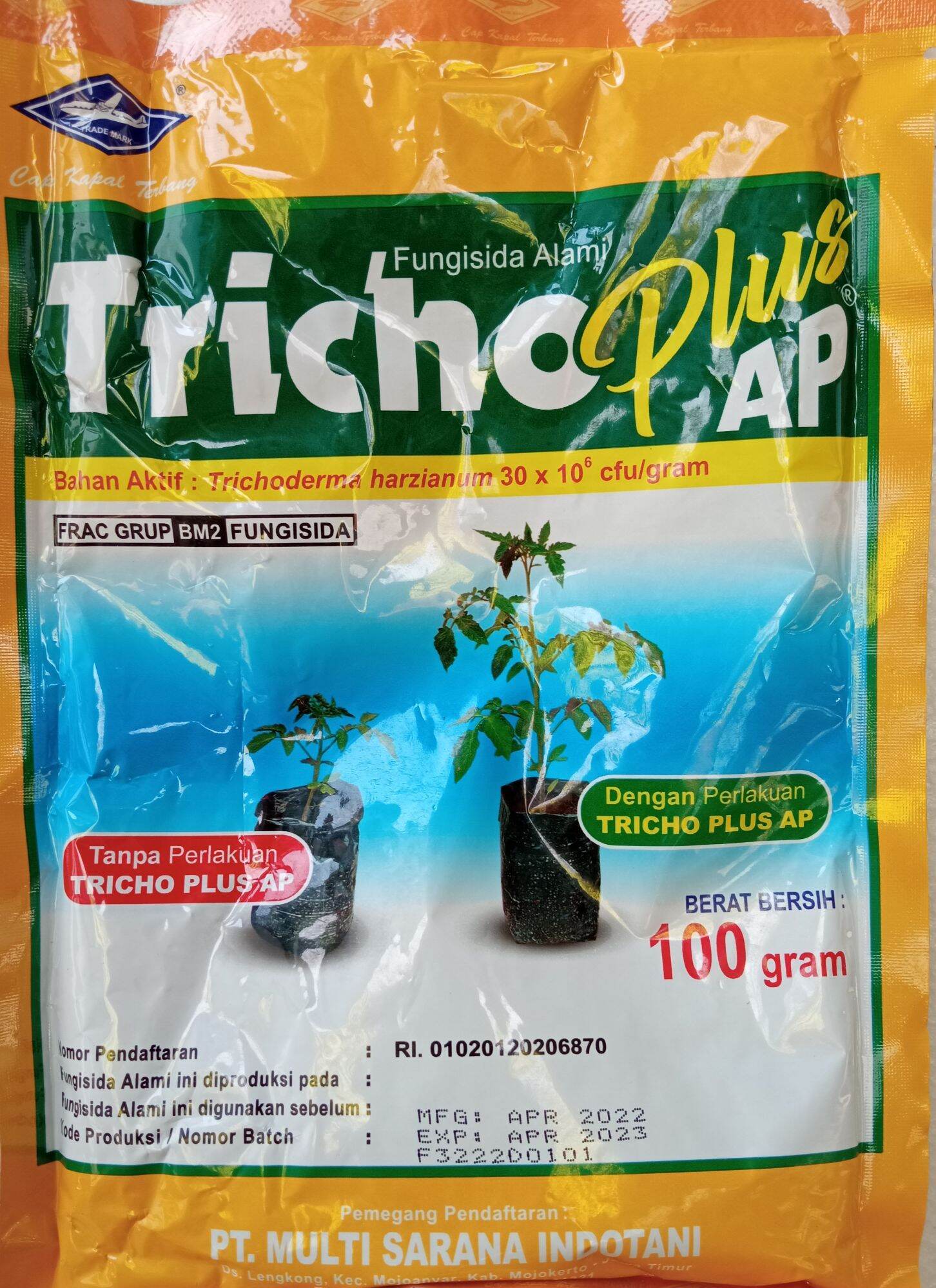 Trichoderma tricho plus 100 gram | Lazada Indonesia