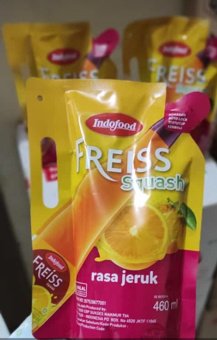 Indofood freiss syrup rasa jeruk pouch | Lazada Indonesia