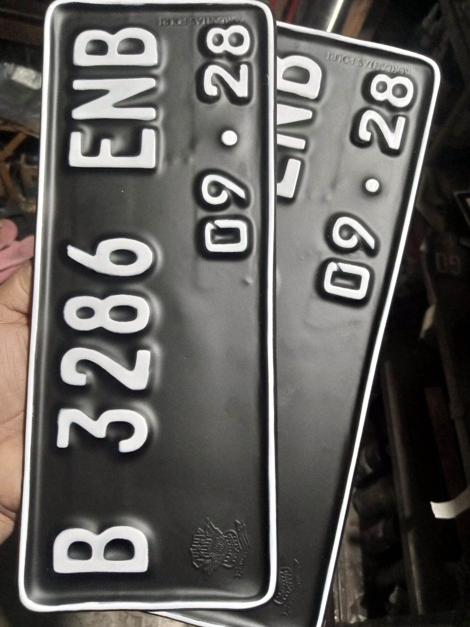 PLAT NOMOR MOTOR STANDAR DAN FONT TERBARU | Lazada Indonesia
