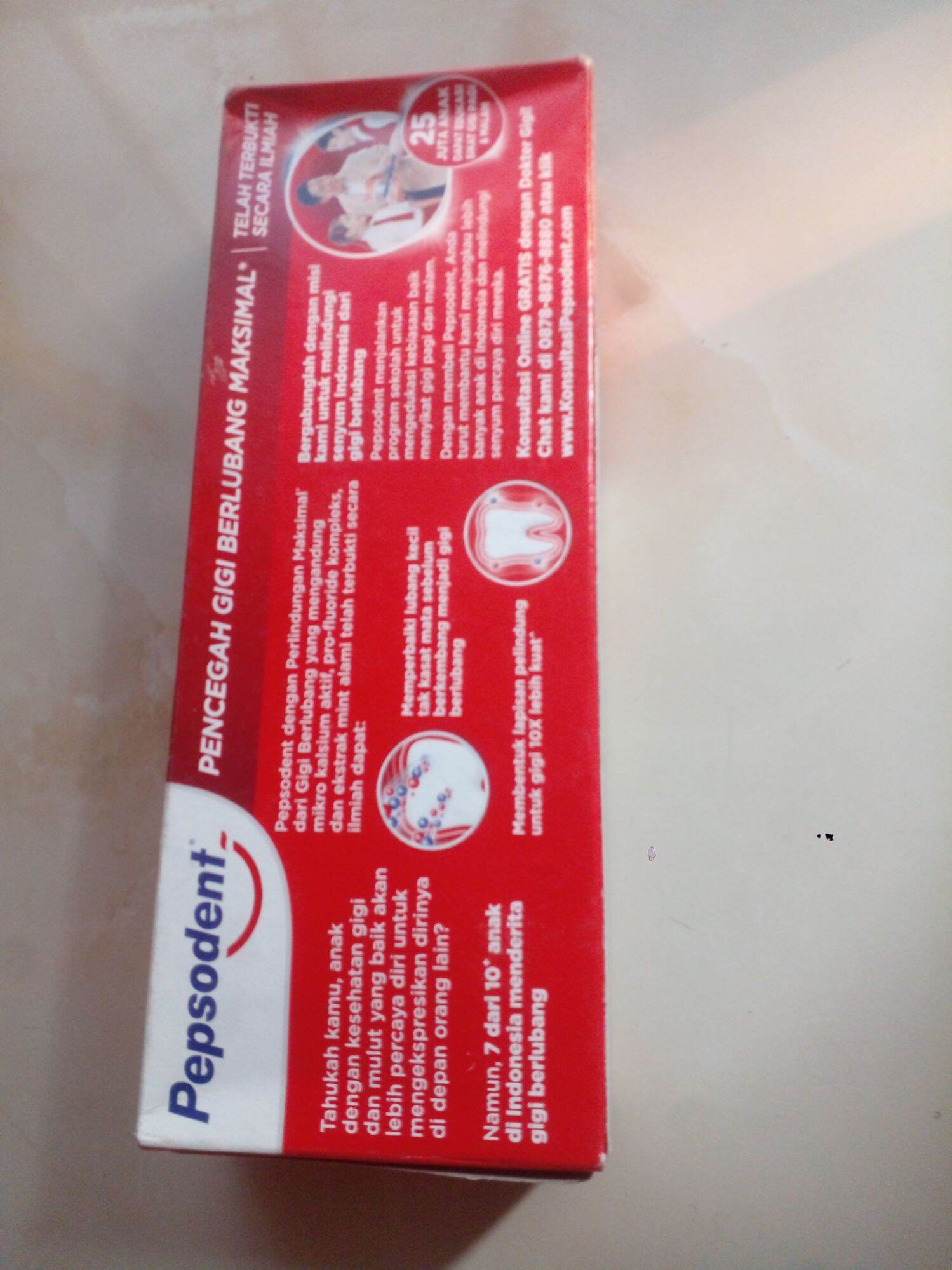 Pepsodent besar 2 x190 gram pepsodent ukuran besar 2 x190 gram exp aman ...