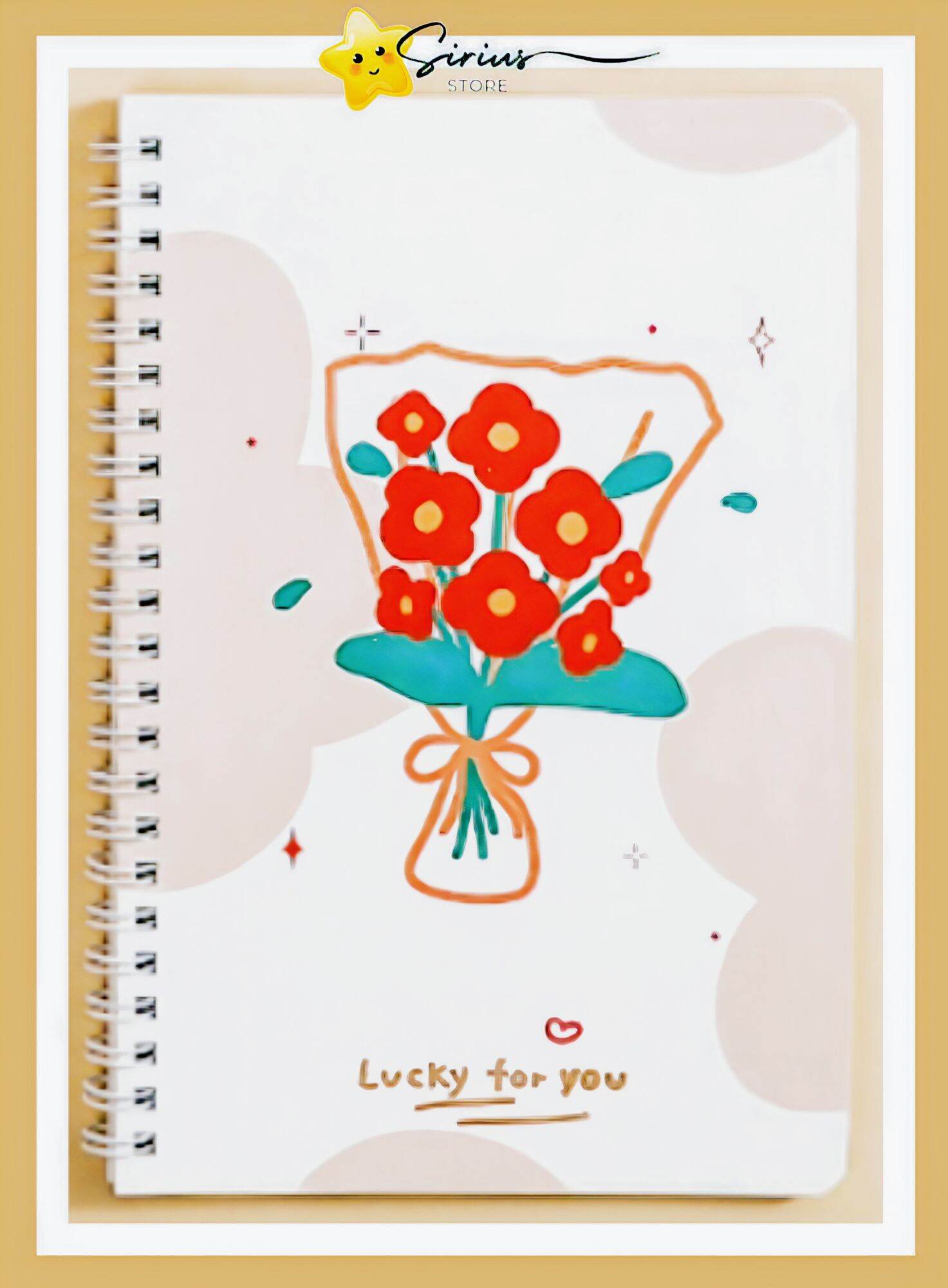 60 Lembar Buku Tulis A5 Spiral Notebook Aesthetic Estetik Journal Motif ...