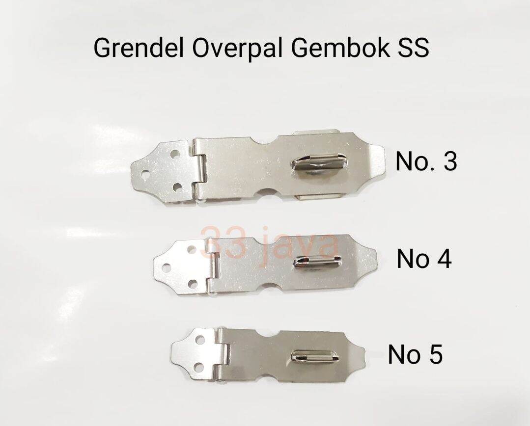 Grendel Overpal Gembok SS No 4 | Lazada Indonesia