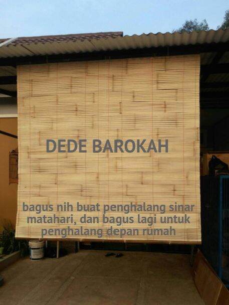 tirai bambu gulung / wide bambu / Others / kere bambu gulung murah ...