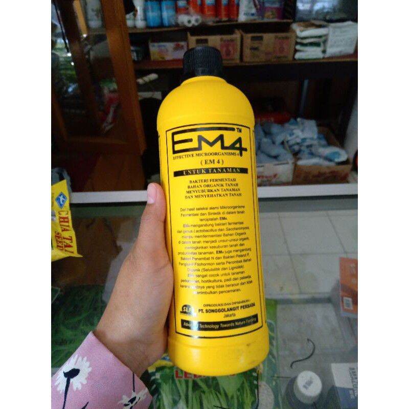 Penyubur Tanah Efektif Mikroorganisme EM 4 EM4 untuk tanaman | Lazada ...