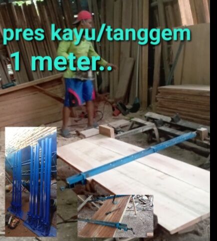 ALAT PRES KAYU/PENJEPIT KAYU PANJANG 1 METER | Lazada Indonesia