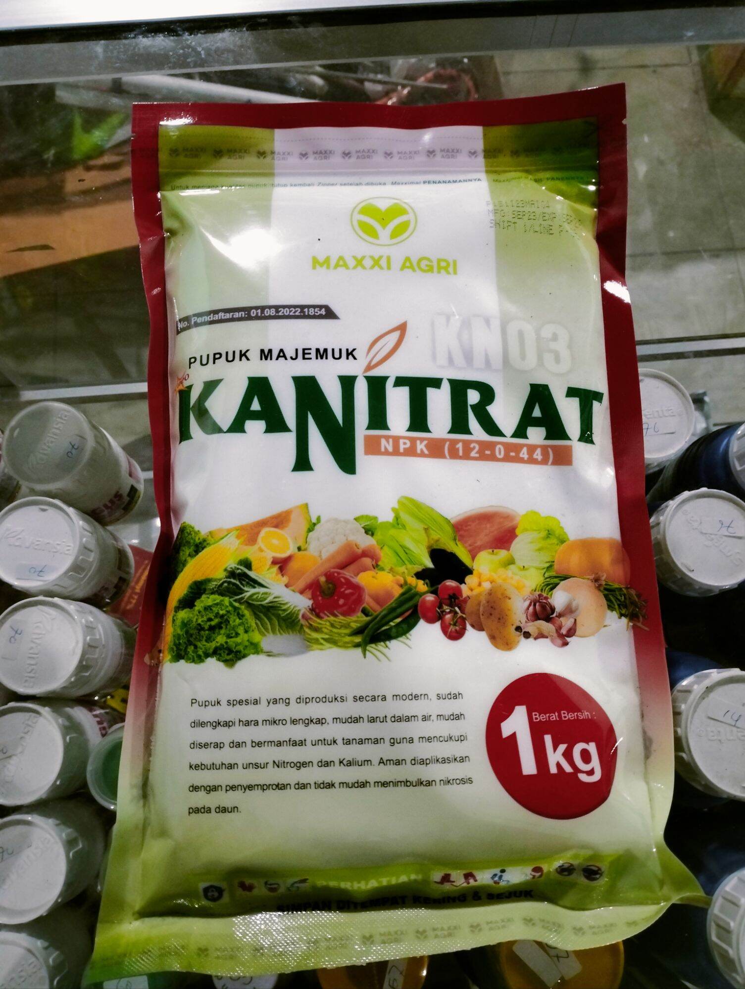 Pupuk Majemuk KANITRAT KNO3 1Kg dari Maxxi Agri | Lazada Indonesia