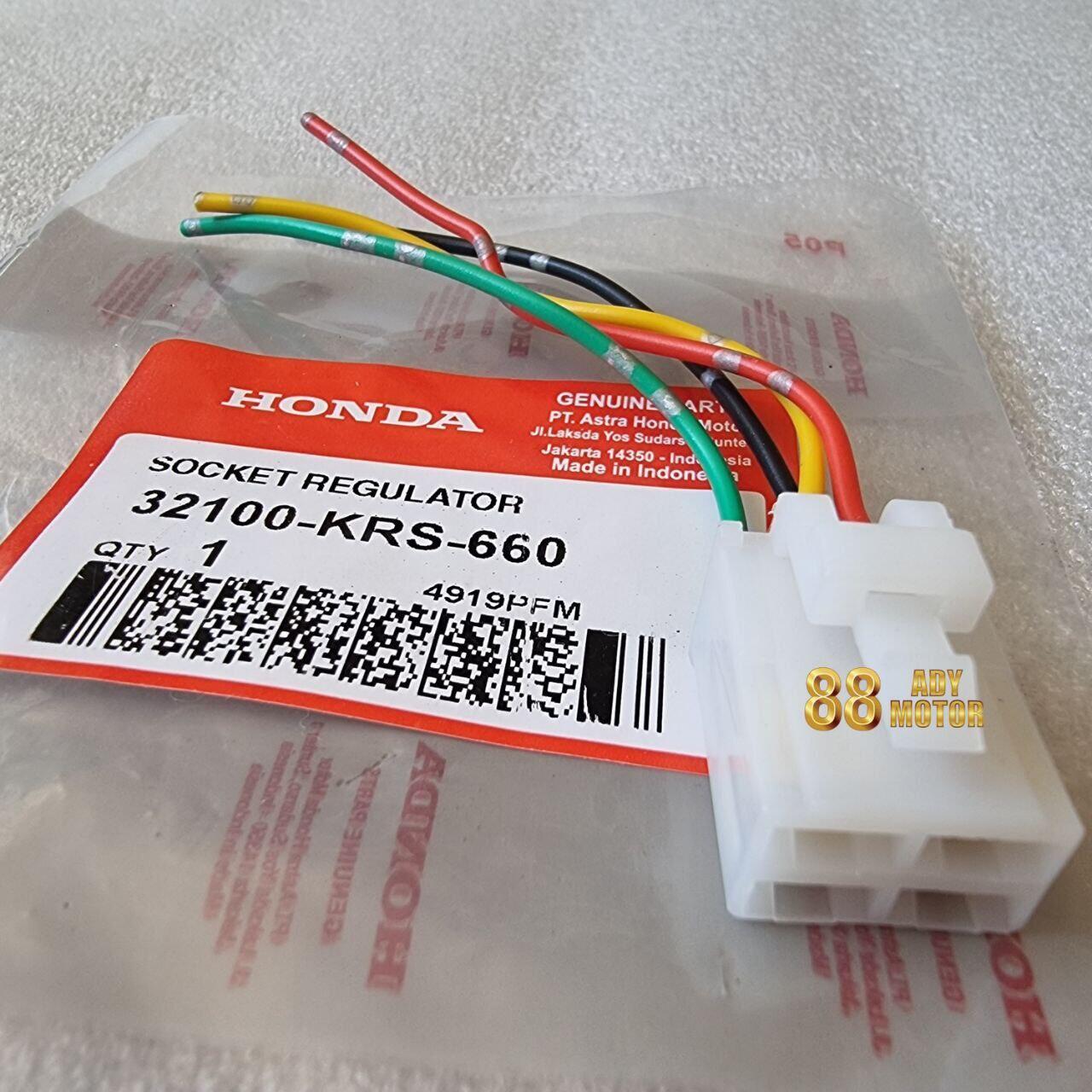 Socket Regulator / Soket Kiprog KRS Grand, Supra, Grand, Mio, Smash ...