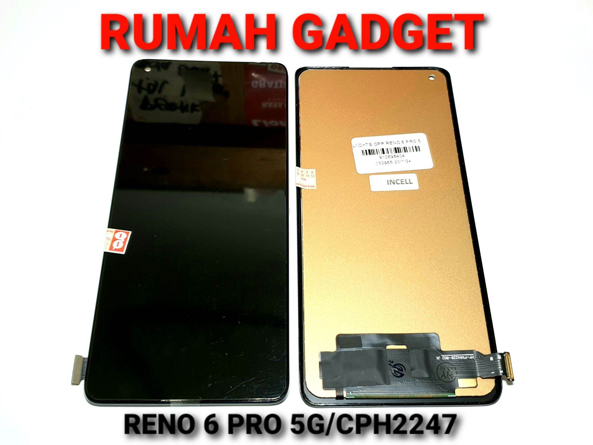 LCD OPPO RENO 6 PRO 5G/CPH2247/RENO 5 PRO/RENO 5 PRO PLUS FULLSET ...