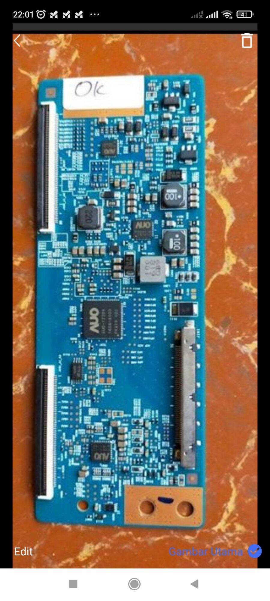 T con Tcon Ticon board logic tv LED LG 43LH500 + LVDS - 43LH500 T ...