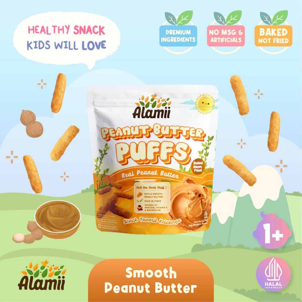 Alamii Puffs Healthy Snack - Cemilan Atau Snack Bayi & Anak Sehat Penuh ...