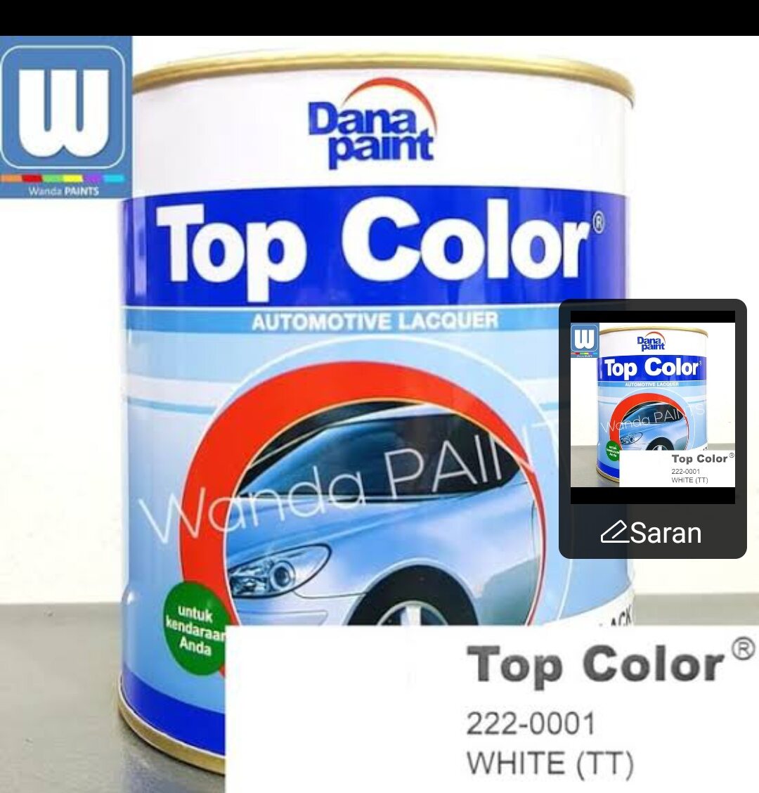 danapaint cat danagloss white TT cat top color putih cat nippe 2000 ...