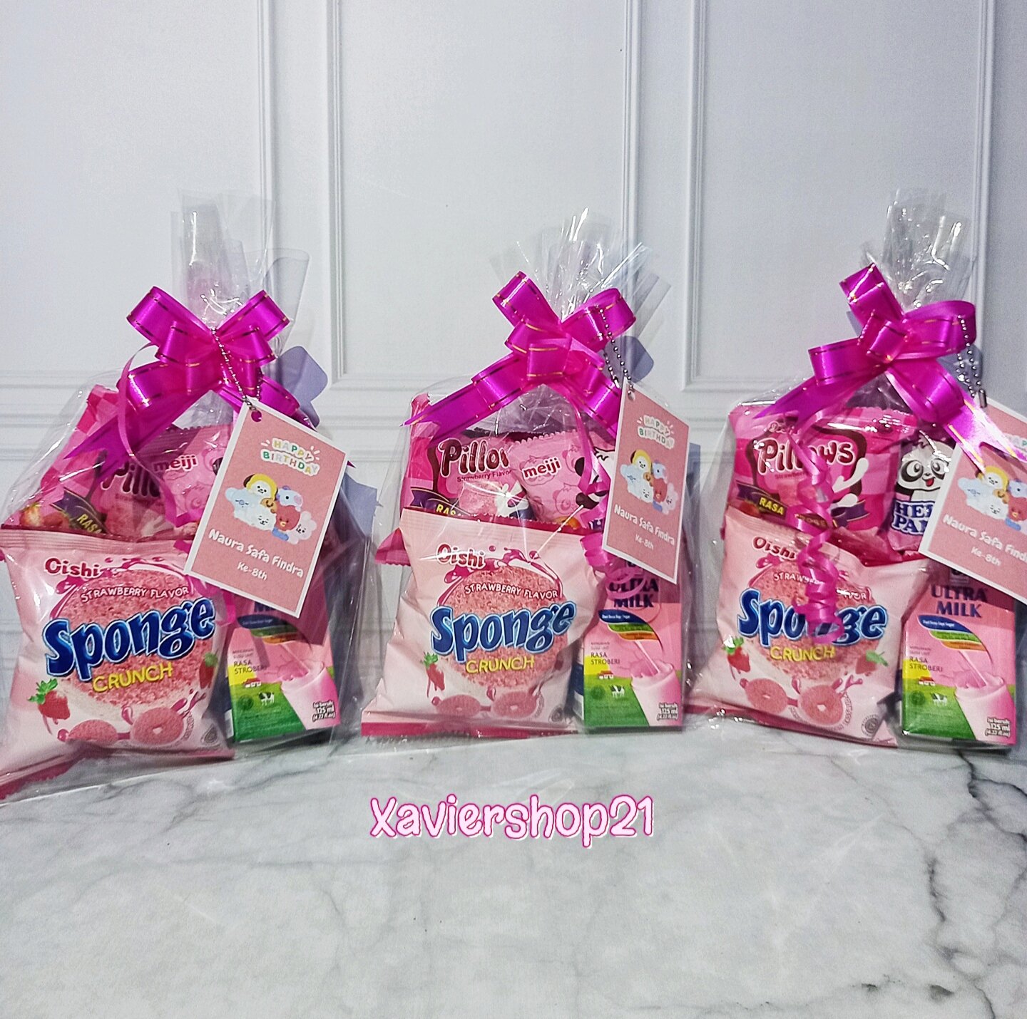 READY! Paket Snack Tema Pink Hemat Murce (Free Card) | Lazada Indonesia