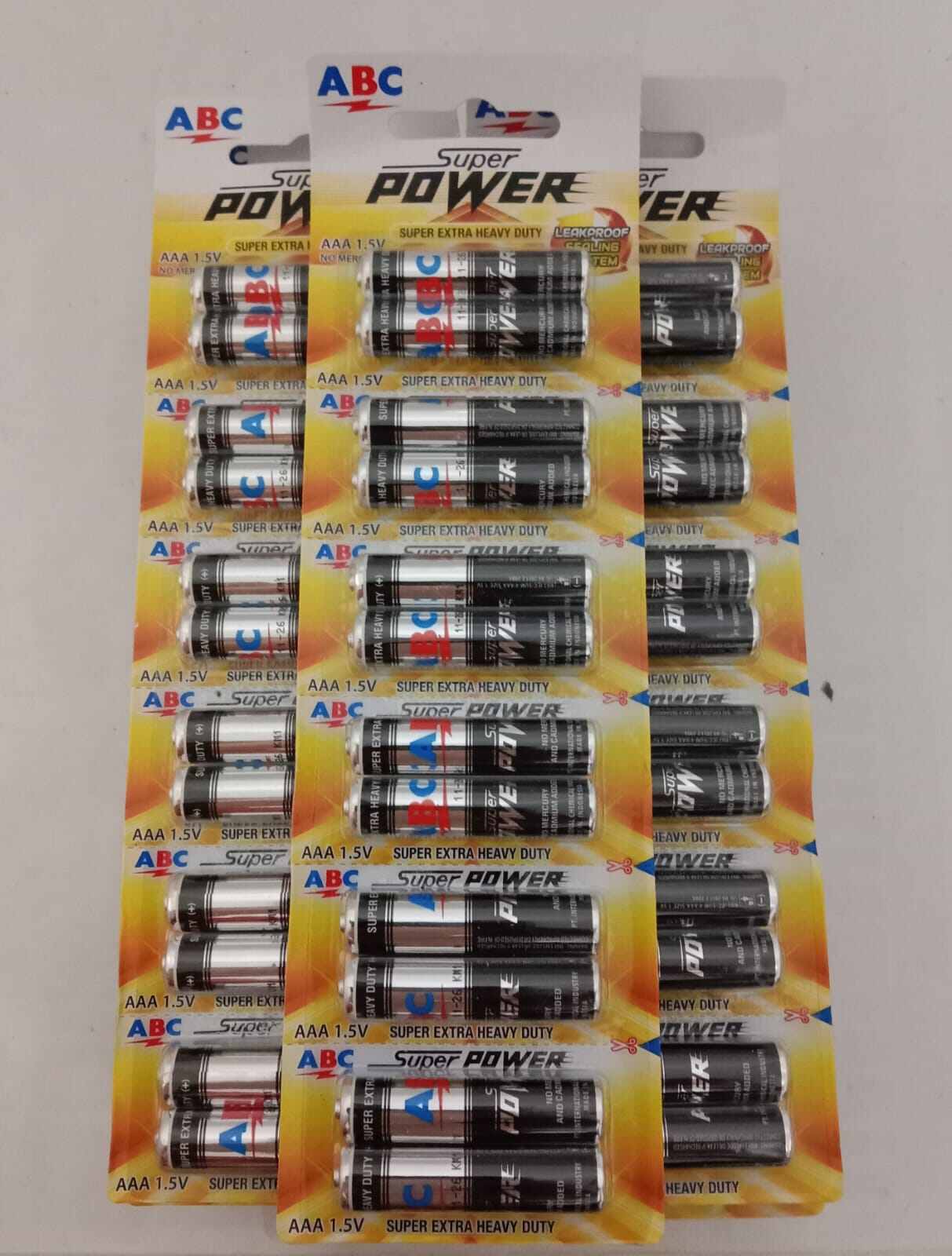 BATERAI ABC AAA Super Power / A3 (isi 12 pcs) | Lazada Indonesia