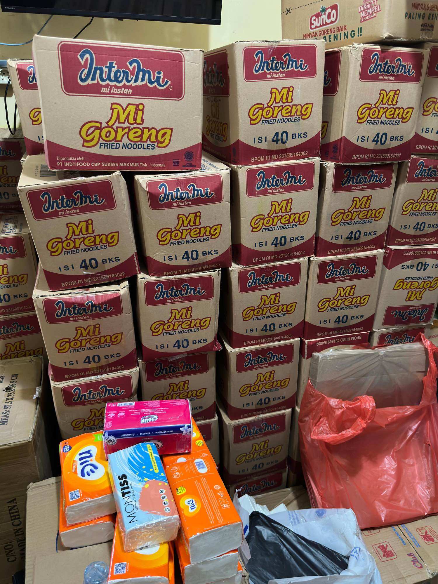 [COD] Intermie Goreng 1 Dus isi 40 Bungkus / Mie Instan Intermie Goreng ...