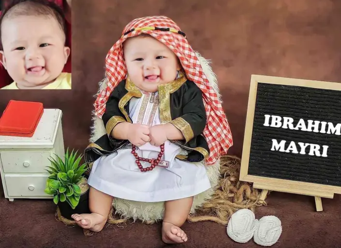 EDIT PLUS CETAK FOTO BAYI BABY NEWBORN BARU LAHIR ALA STUDIO FOTO UKURAN 10R | Lazada Indonesia