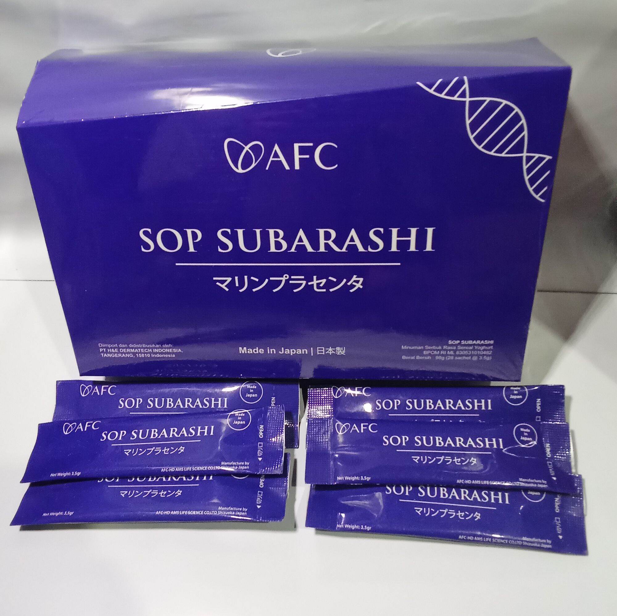 SOP subarashi original ecer 3 sachet " SOP subaarashi dan subarashi ...