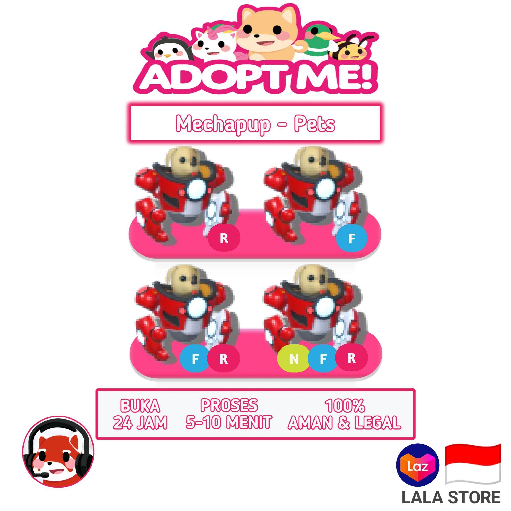 Adopt Me - Mechapup - Roblox | Lazada Indonesia