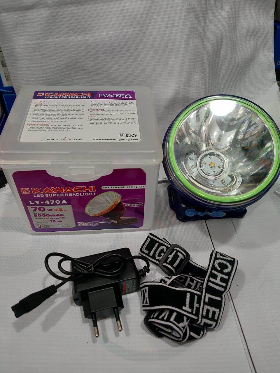 Senter kepala KAWACHI LY 470/70 WATT | Lazada Indonesia
