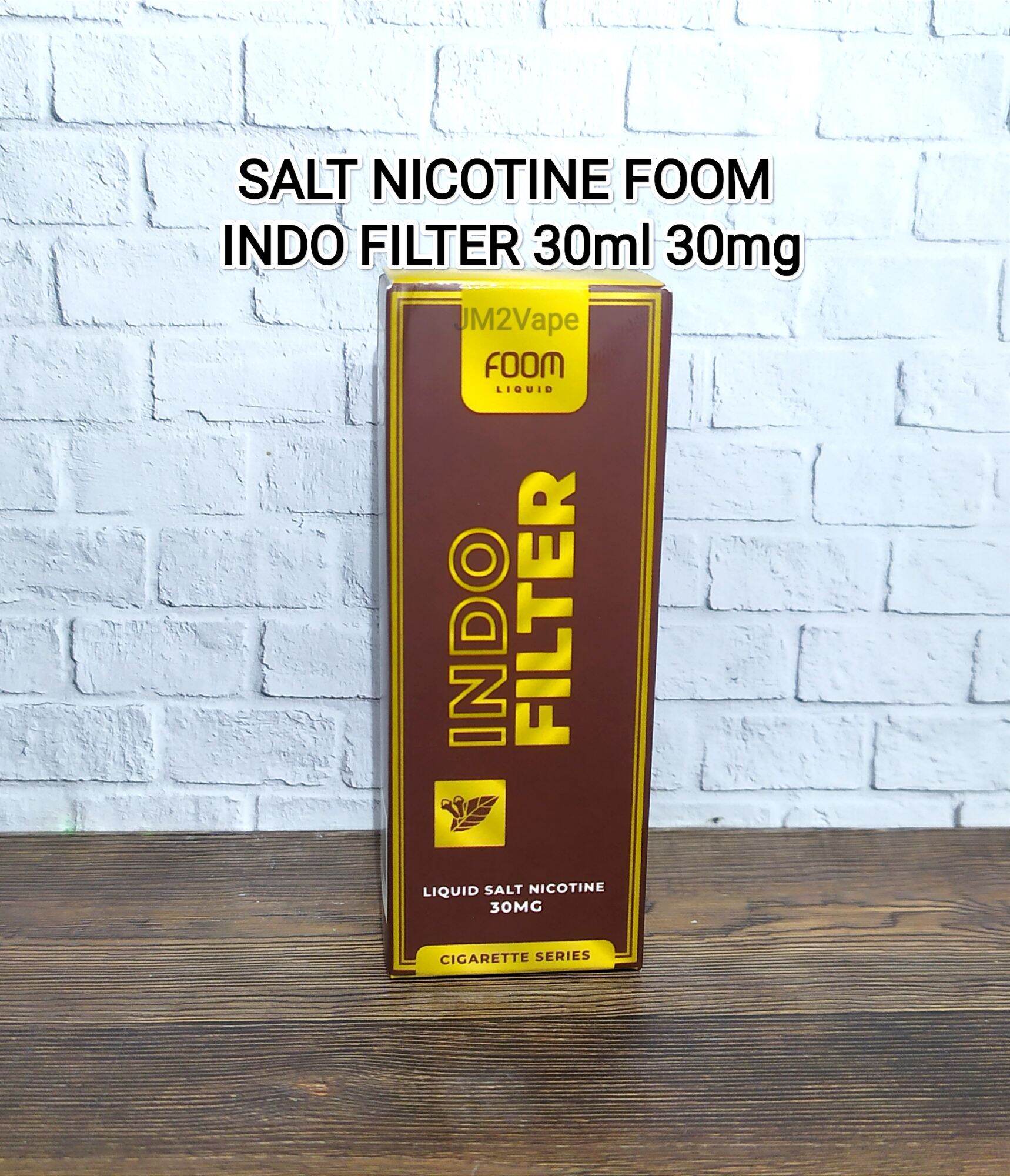 Salt nicotine Foom Indo Filter 30ml 30mg | Lazada Indonesia