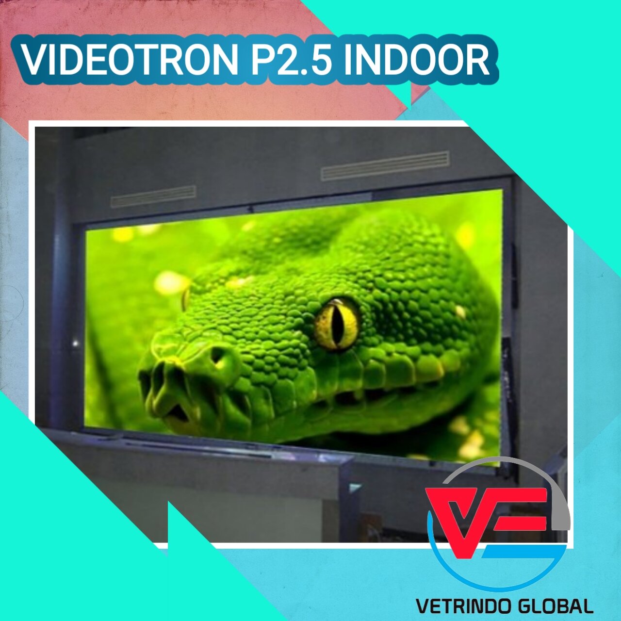 Videotron indoor led p2.5 monitor presentasi tv led monitor | Lazada ...