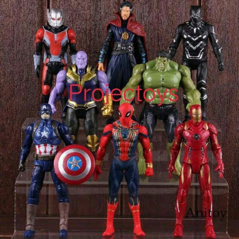 Marvel Avengers Action Figure set 8 pieces | Lazada Indonesia