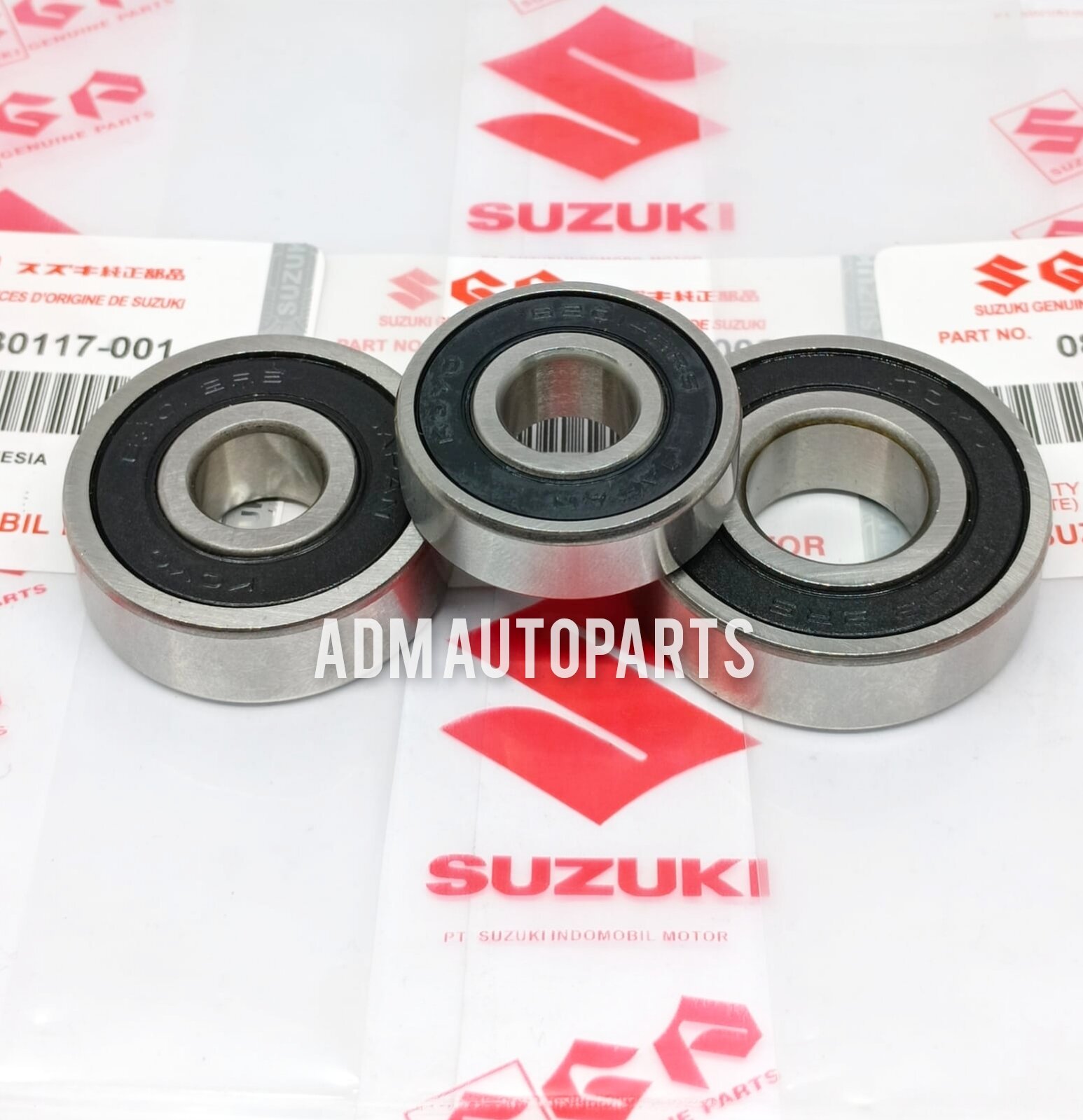 BEARING NAP GEAR+BEARING RODA BELAKANG SUZUKI SATRIA FU 150 FI 6203 ...