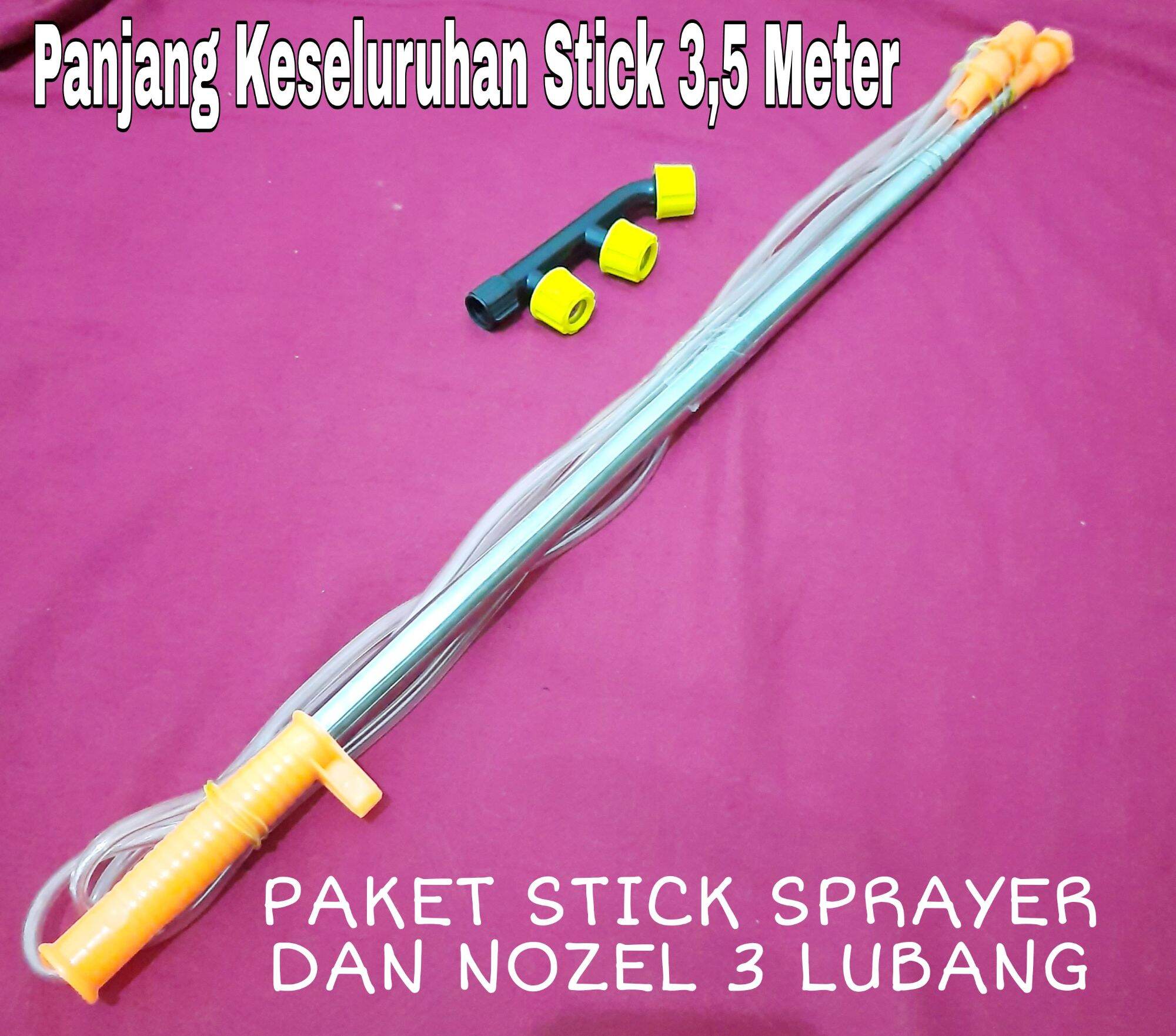 Stick Sprayer Panjang 3,5 Meter Stik Sprayer Elektrik Panjang Dan Nozel ...