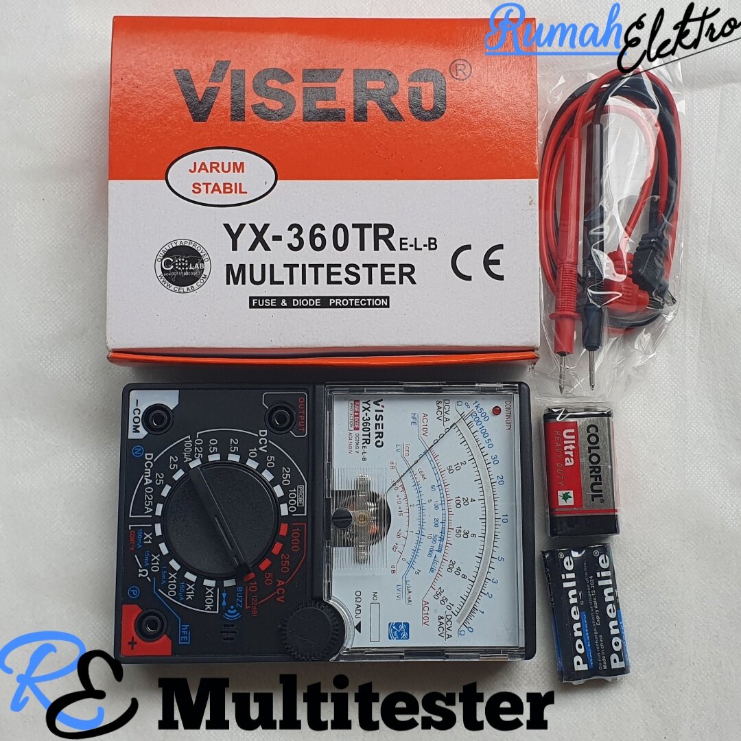Avo Meter Multimeter Multitester Analog | Lazada Indonesia