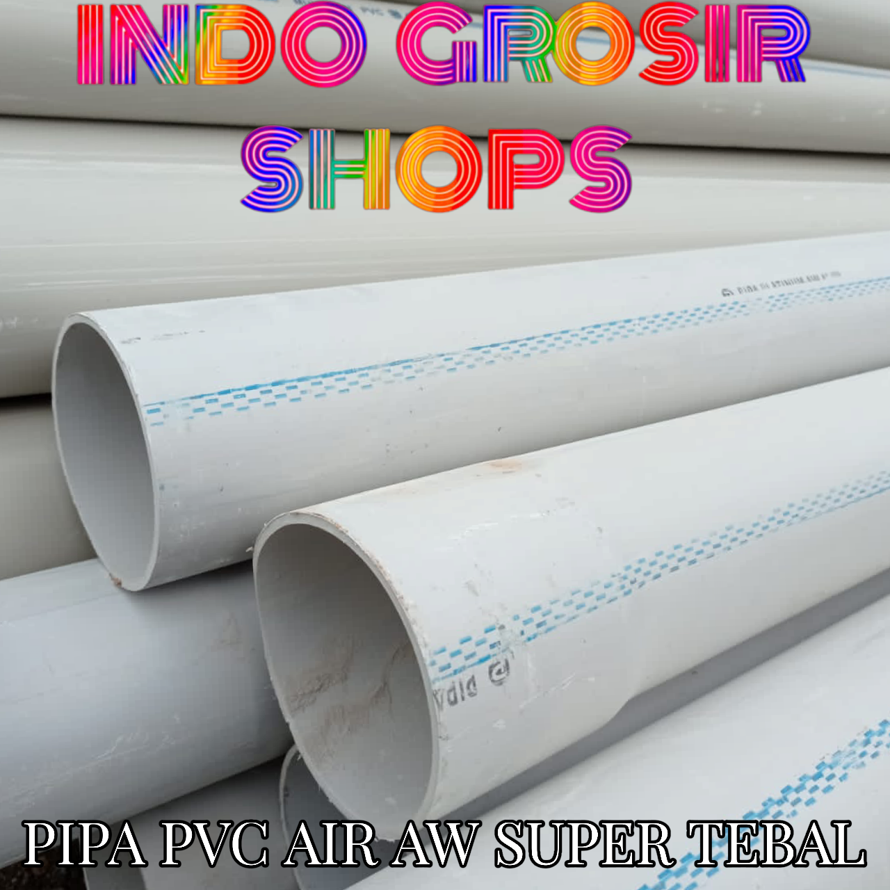 PIPA PVC air super tebal AW 4 inch satu meter 1 meter | Lazada Indonesia