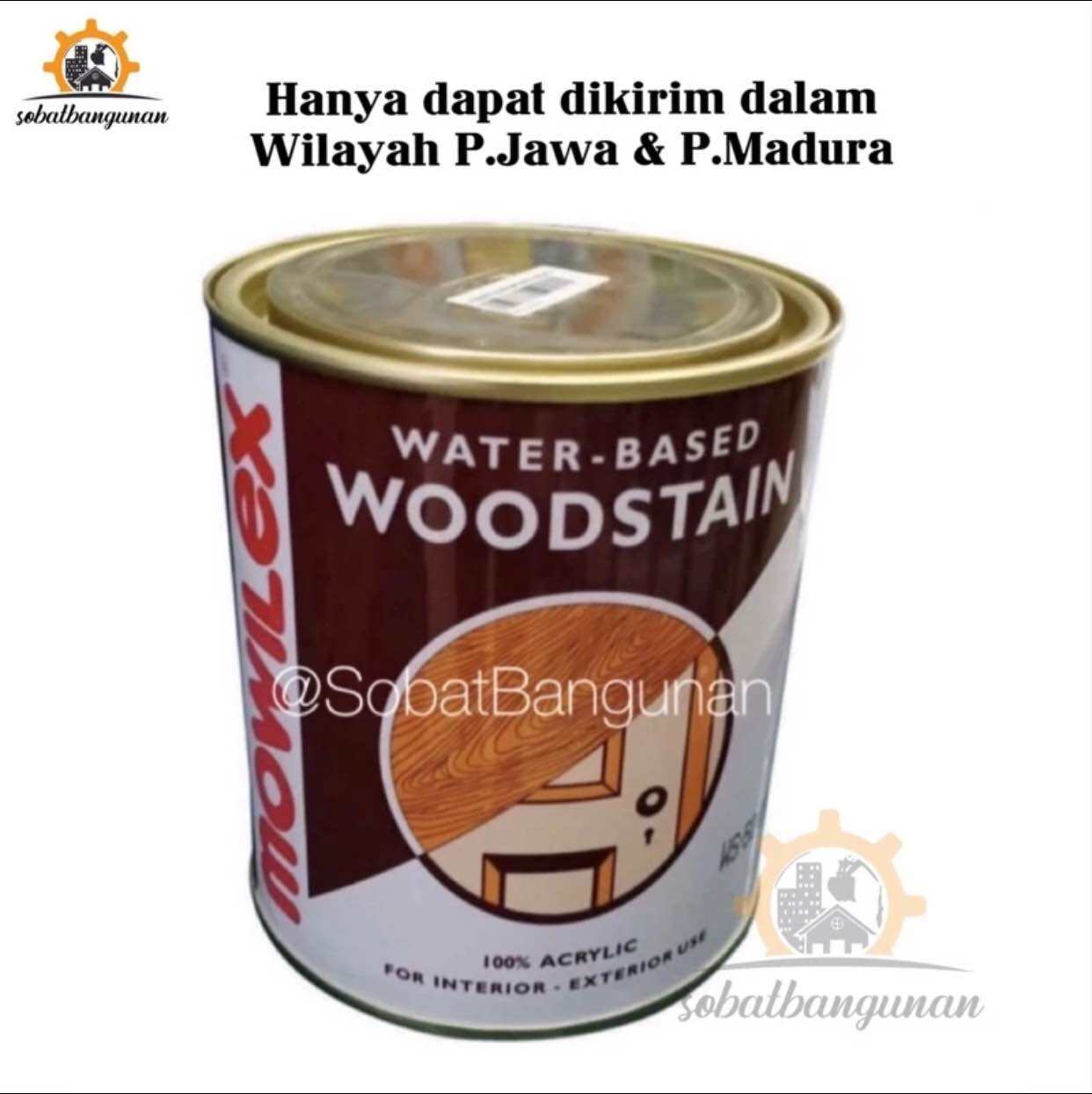MOWILEX Wood Stain Cat Pelapis Kayu Premium 1 kg XTRA BUBBLE WRAP | Lazada Indonesia