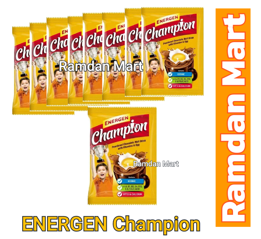 energen Champion 1 Renceng ( 10 sachet ) | Lazada Indonesia