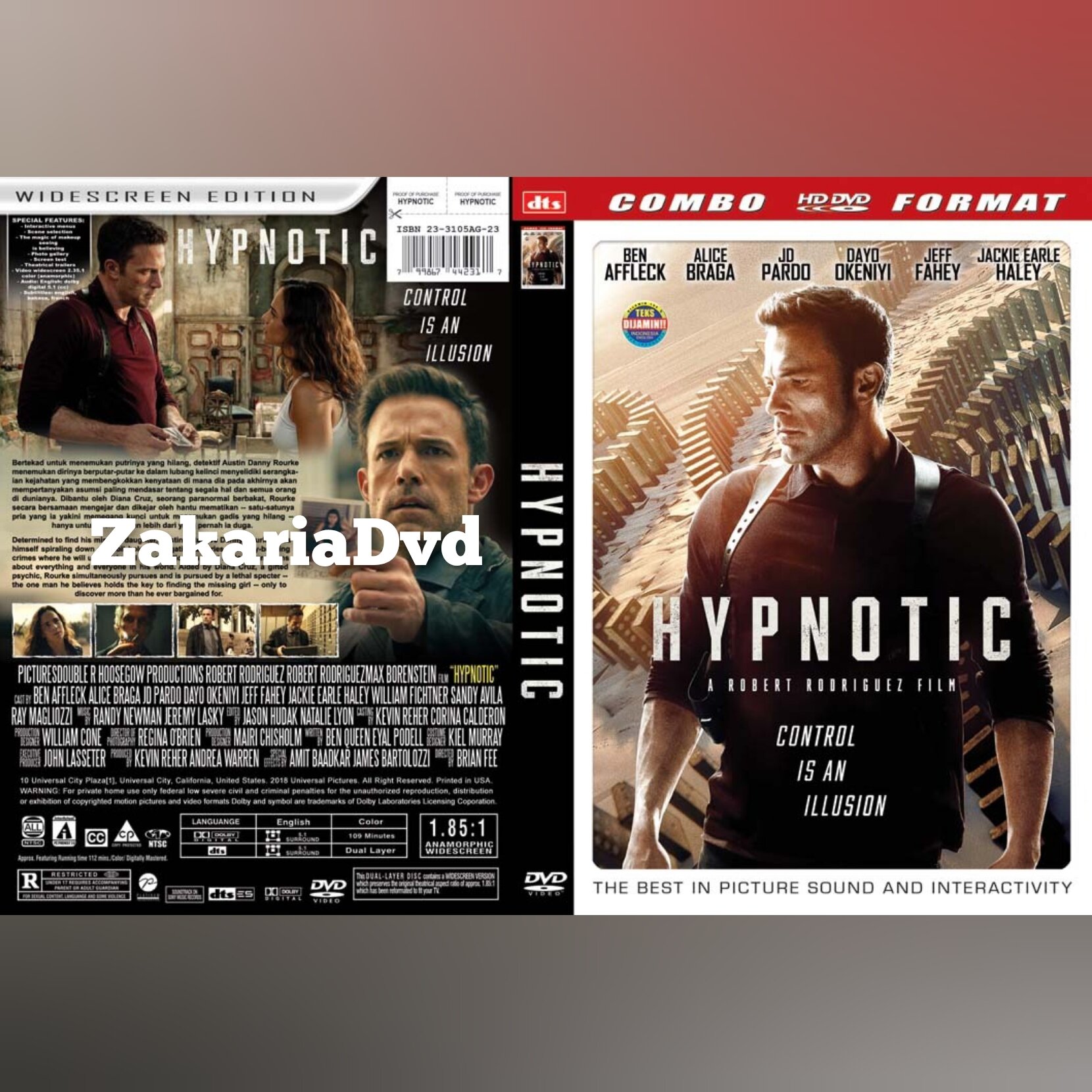 Dvd Film Hypnotic (2023) | Lazada Indonesia