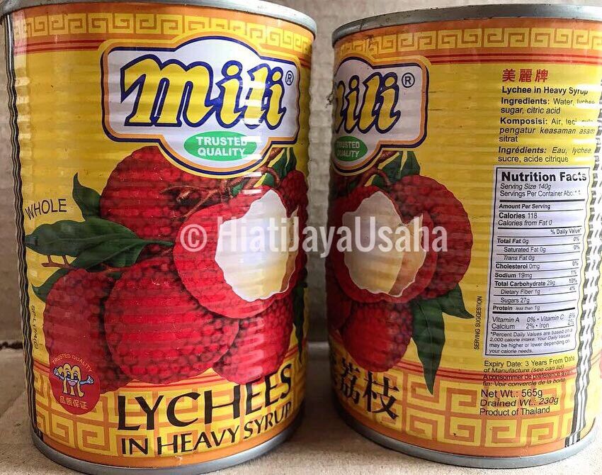 Mili lychee kaleng 425gr | Lazada Indonesia