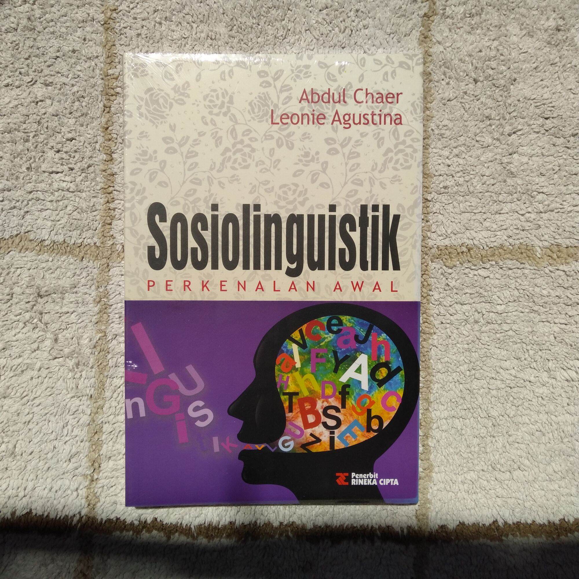 Buku Sosiolinguistik - Abdul Chaer | Lazada Indonesia