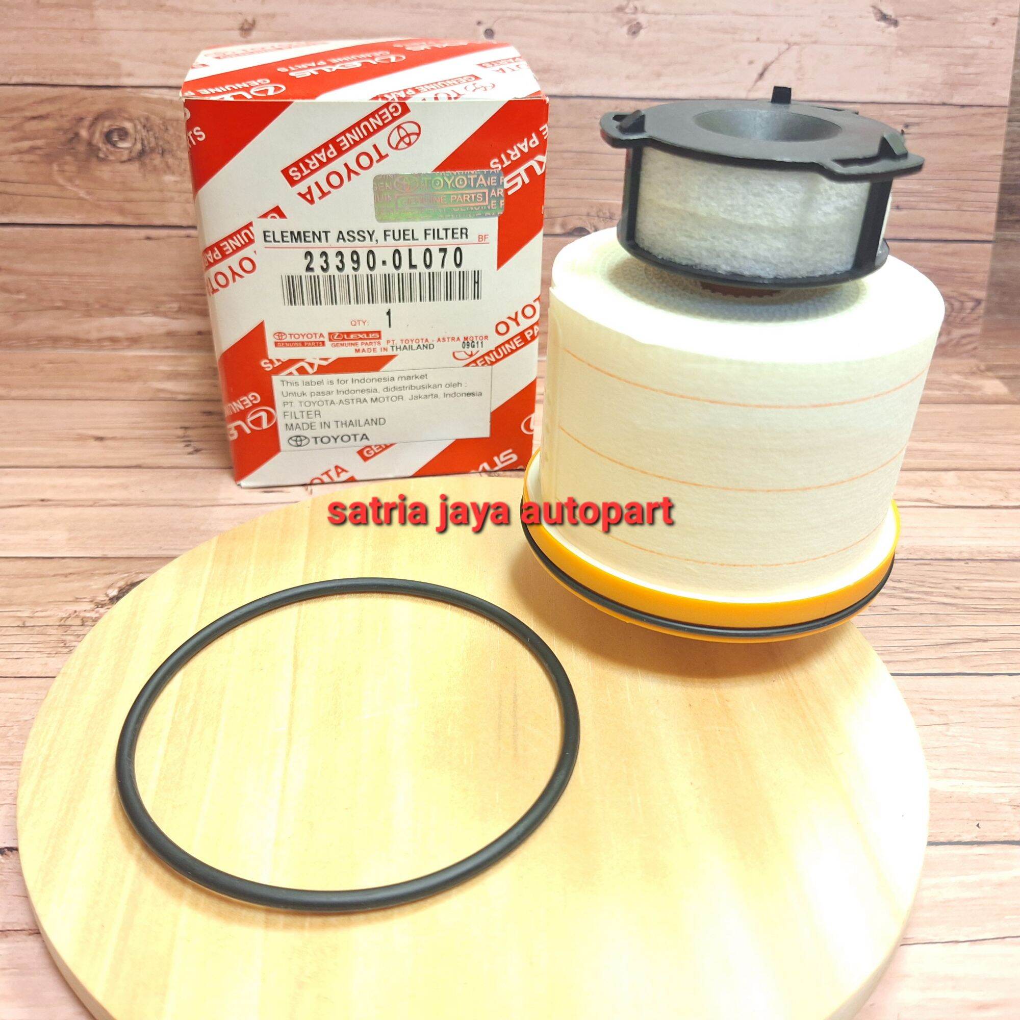 FUEL FILTER FILTER SOLAR TOYOTA HILUX INNOVA REBORN DIESEL FORTUNER VRZ ...