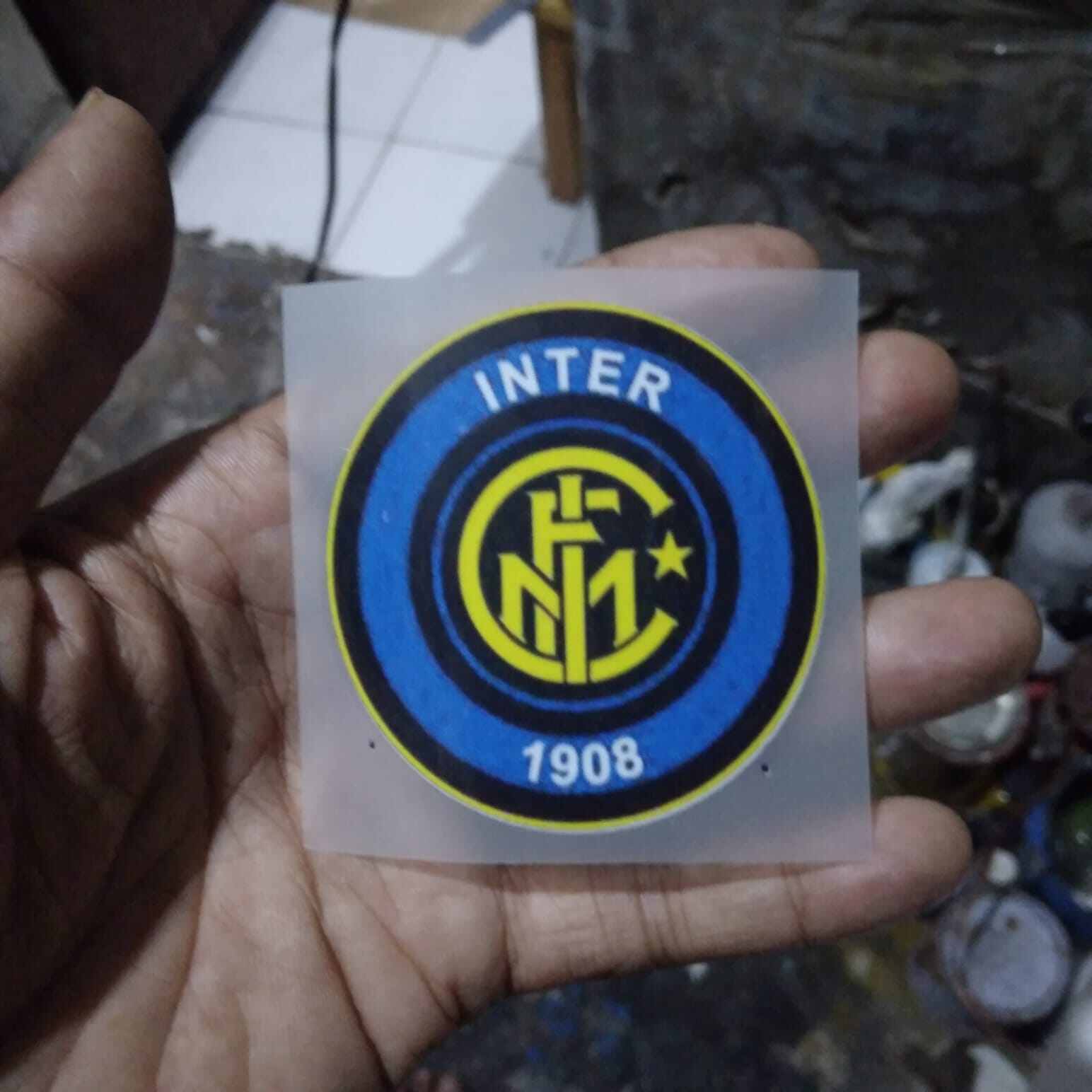 stiker sablon kaos inter milan isi 3 pcs | Lazada Indonesia